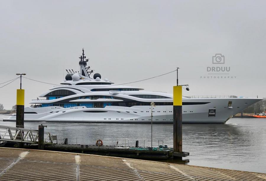 Project Jupiter undergoing sea trials - Yacht Harbour