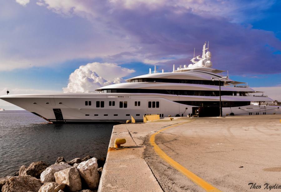 Lady Lara spotted in Rhodes, Greece - Yacht Harbour