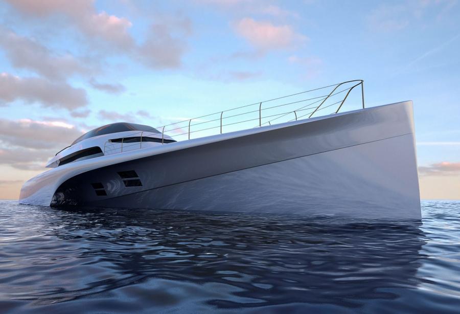 Design Unlimited unveils MC155 trimaran concept - Yacht Harbour