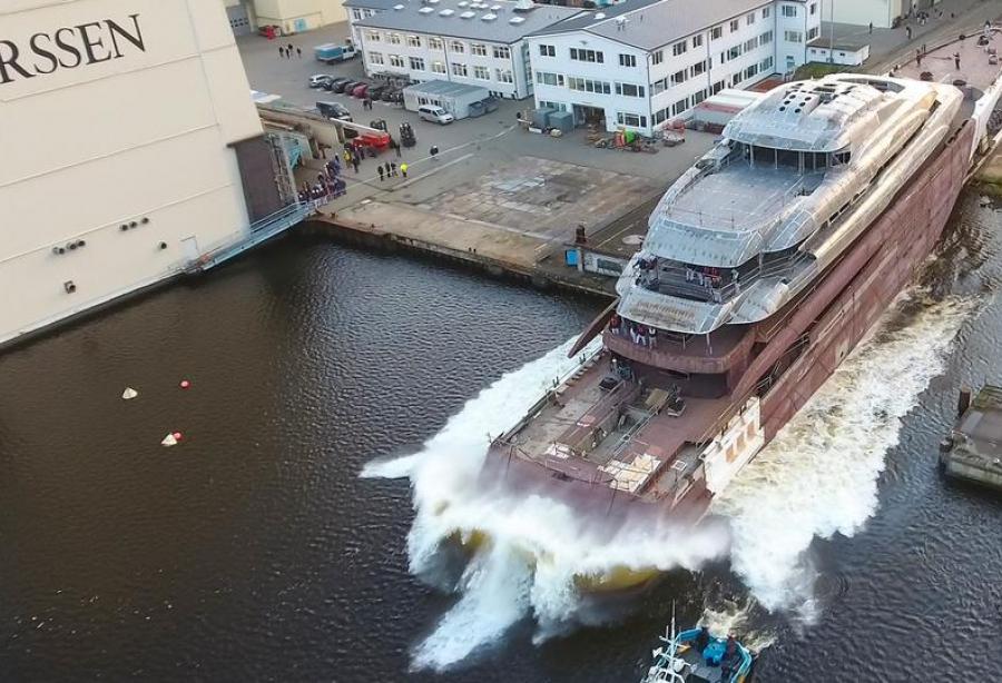 Lurssen announces launch of 95-meter Fiji - Yacht Harbour