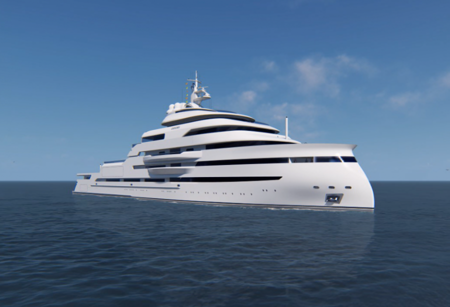 100-metre explorer yacht concept by Gresham Yacht Design - Yacht Harbour