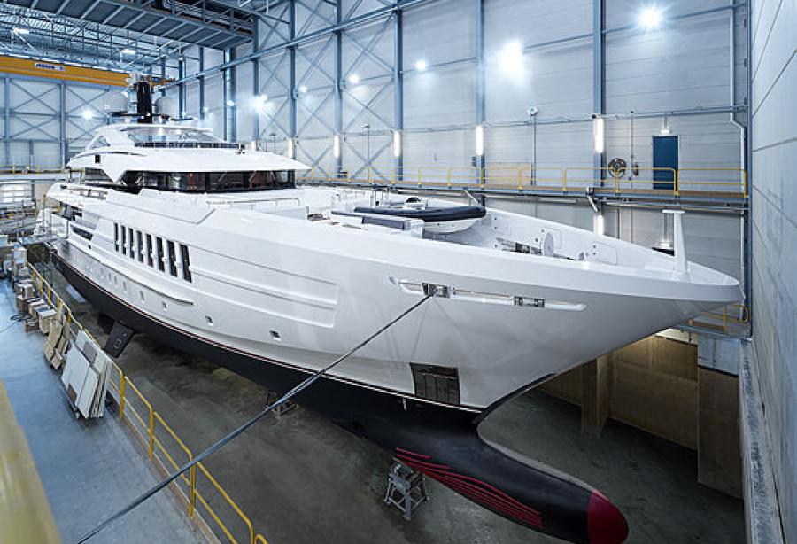 55-meter superyacht Antares launched by Heesen - Yacht Harbour