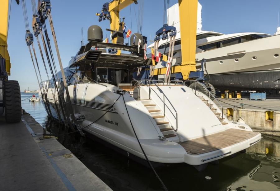 Overmarine launches latest Mangusta 110 - Yacht Harbour