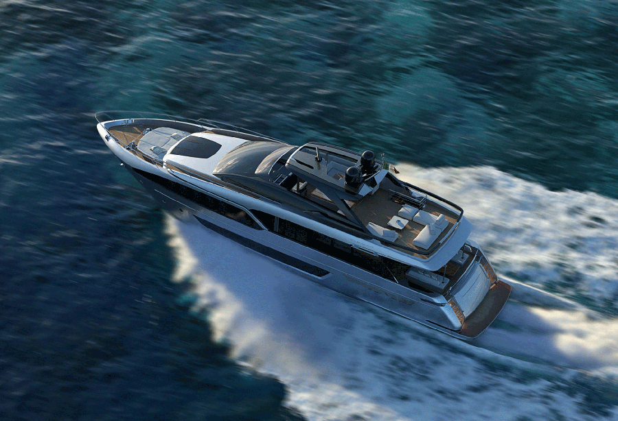 Ferretti and Officina Italiana Design premiere new Riva 90 Argo - Yacht ...