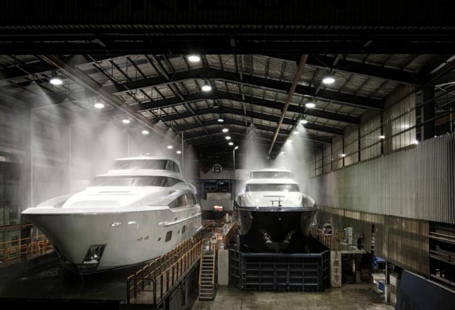 Two new Horizon PR110 units nearing completion - Yacht Harbour