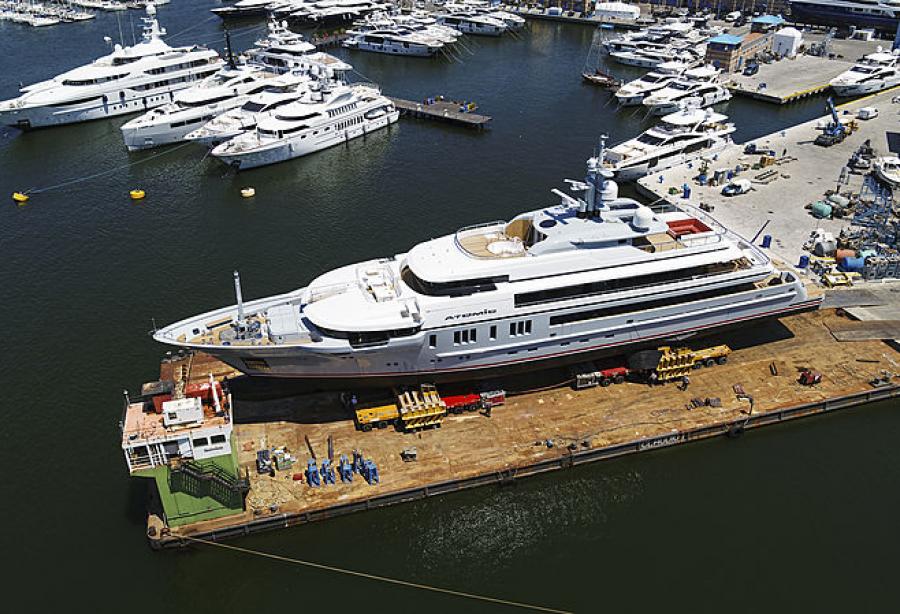 VSY launches 64m superyacht Atomic - Yacht Harbour