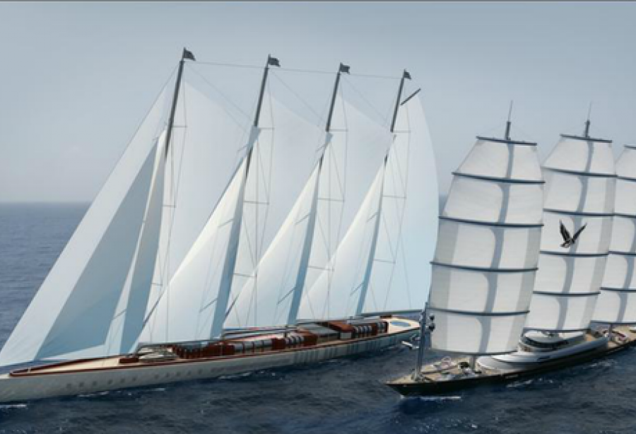 Dream Symphony, 141m sailing yacht - Yacht Harbour