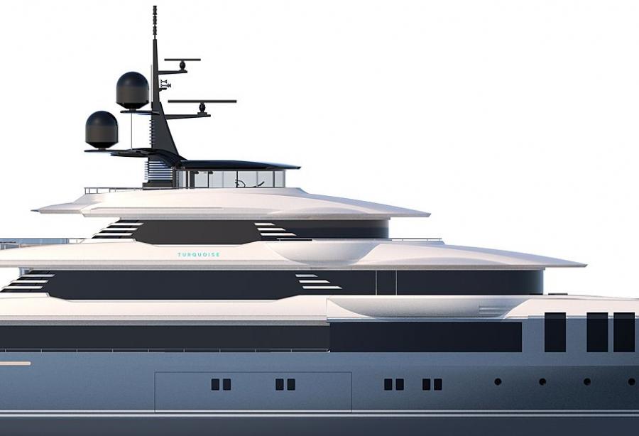75 Meter Turquoise Yachts Project Set For 2021 - Yacht Harbour