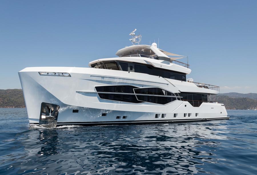 Inside refreshed Numarine 32XP by Hot Lab - Yacht Harbour