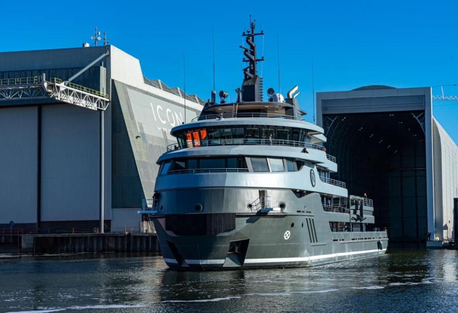 Project Ragnar by Icon Yachts has begun sea trials - Yacht Harbour