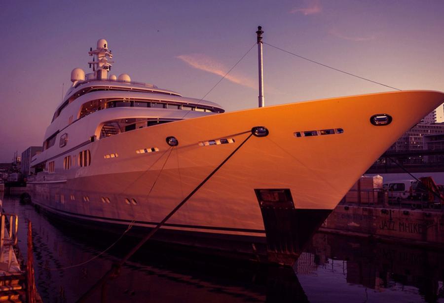 The refit completion of 73m Titania by Palumbo Superyachts Marseille ...