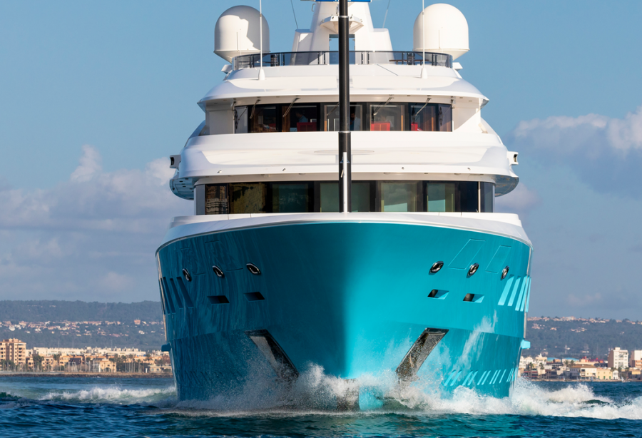 New hull colour of superyacht Axioma is presented for the 2020 charter ...