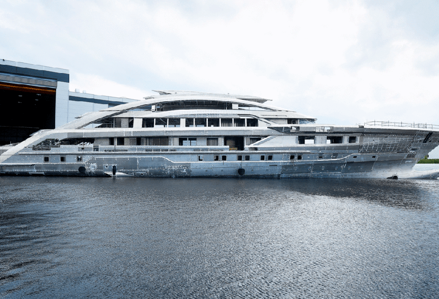 This is Cosmos: construction update on Heesen’s largest superyacht to ...