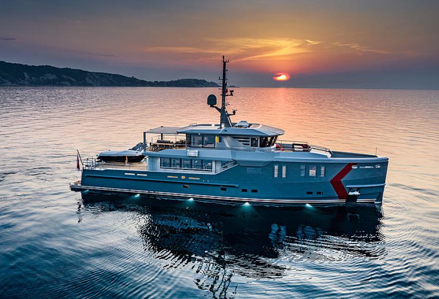 New delivery: CPN’s 37m explorer yacht K-584 - Yacht Harbour