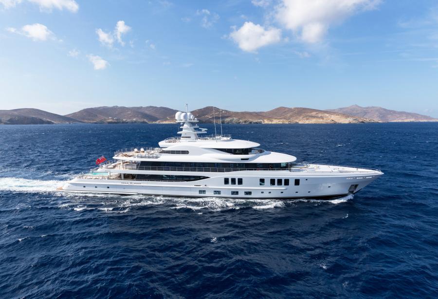 Amels Sold a New-Build 74m Project Shadow - Yacht Harbour