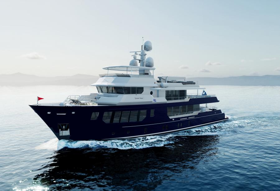 Vripack and RMK Marine Has Created the 37m Explorer - Yacht Harbour