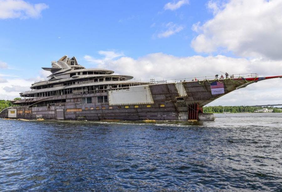 Lürssen Launches the 122m Project JAG - Yacht Harbour