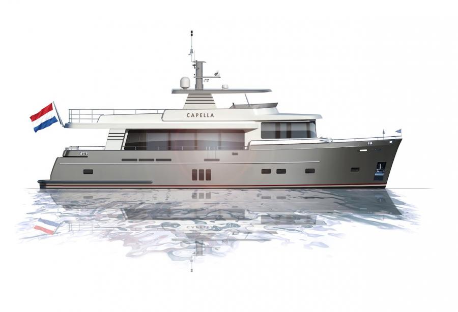 The 23.5m Explorer Project Capella Has Been Sold - Yacht Harbour