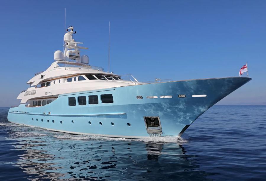 45m Awatea Hits the Market for €19.5 Million - Yacht Harbour