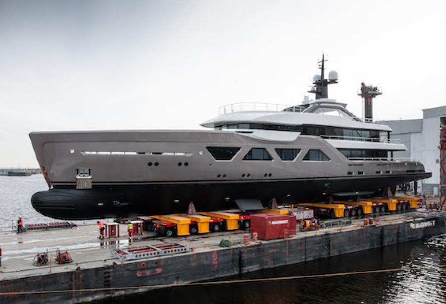 First Amels 60 Unveiled - Yacht Harbour