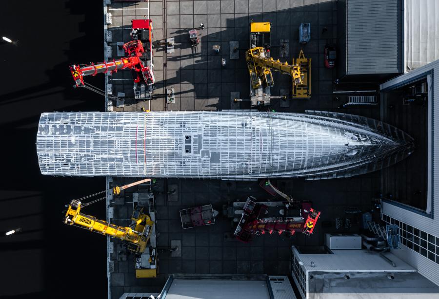 Royal Huisman Continues Work on the Largest Sportfish Yacht - Yacht Harbour