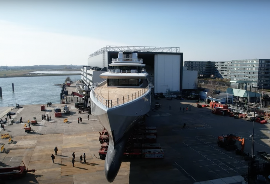 109m Superyacht Y720 Launched by Oceanco - Yacht Harbour