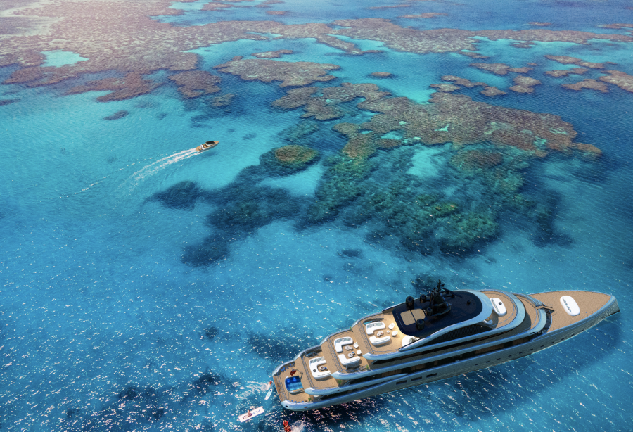 Inside 75m Kenshō - Yacht Harbour