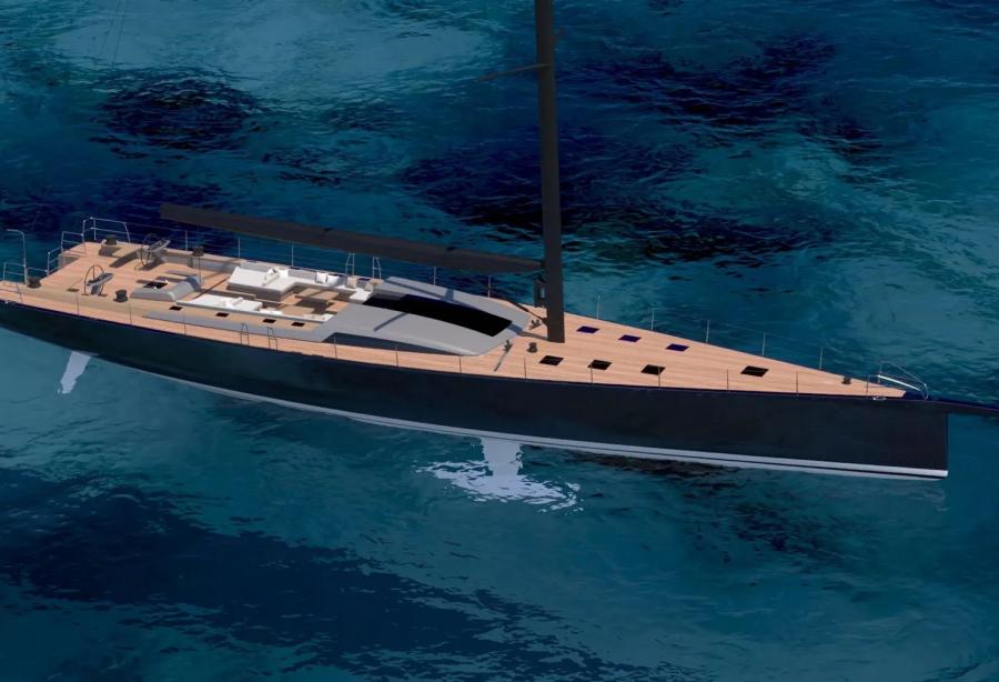 Latest Renderings of 35m SW108 Hybrid Shared by Southern Wind - Yacht ...