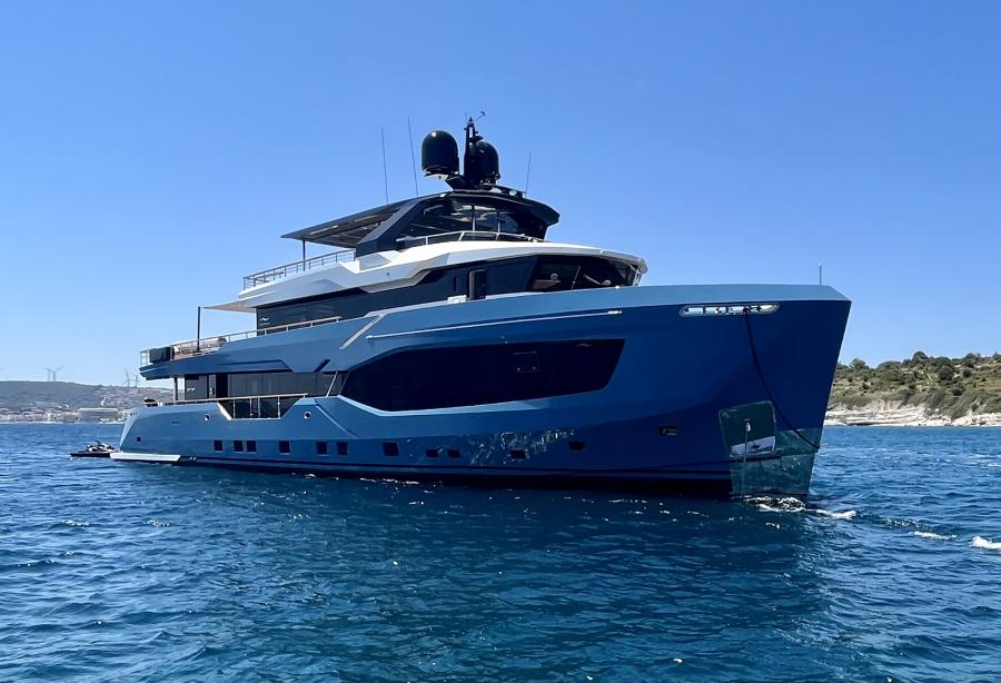 Interiors of 37m Chapter 3 Revealed by Numarine - Yacht Harbour