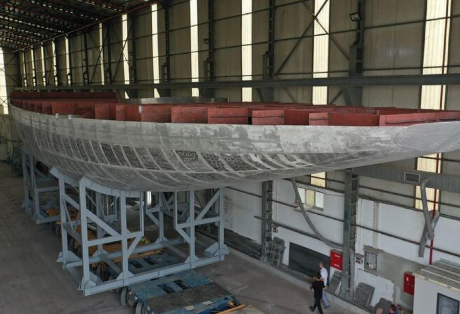 Fifth Hull of Hoek Design Truly Classic 128 Series Turned - Yacht Harbour