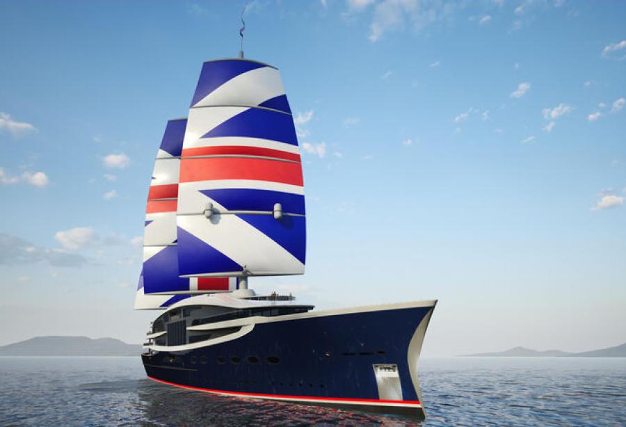 New Renderings of Gresham Yacht Design’s 118m National Flagship - Yacht ...