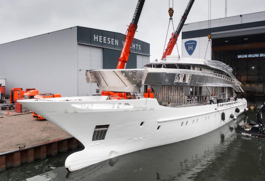 Heesen Has Joined the Hull and Superstructure of YN 20150 Project ...