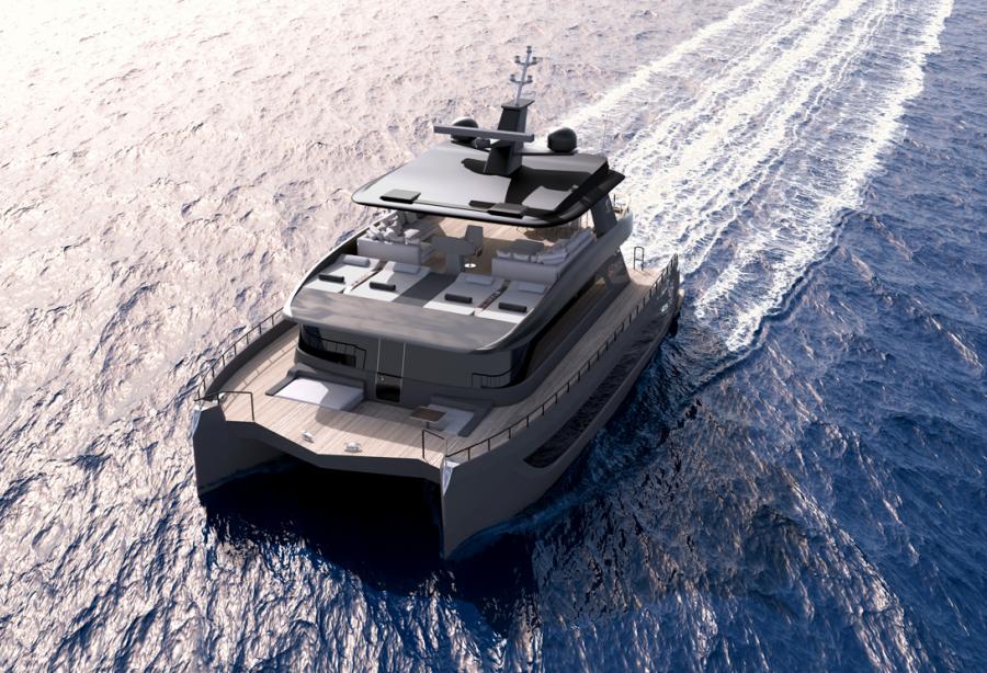 18m Entry Model Catamaran Introduced by VisionF Yachts - Yacht Harbour