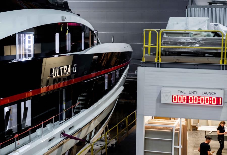 Heesen’s Project SkyFall Launched and Christened Ultra G - Yacht Harbour