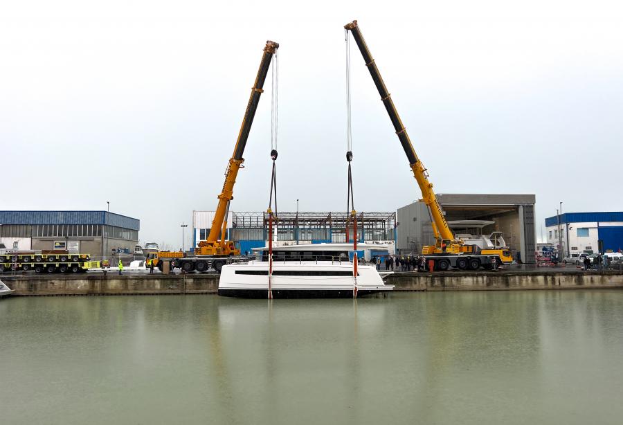 First Silent 60 Launched in Fano by Silent-Yachts - Yacht Harbour