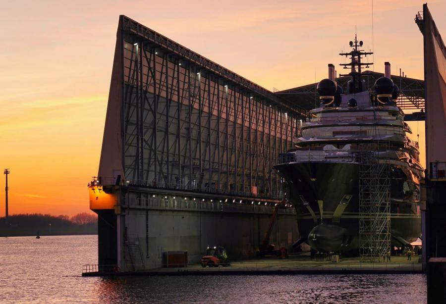 Lürssen Unveiled 145m Project Luminance - Yacht Harbour