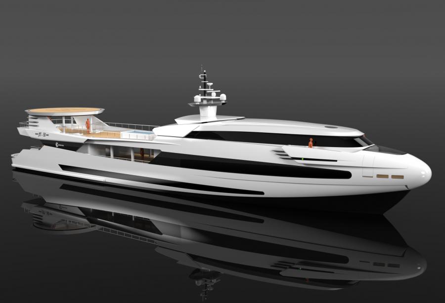 50m Codecasa Jet 50 Revealed by Codecasa - Yacht Harbour
