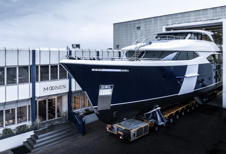 First Moonen 110 Launched in the Netherlands - Yacht Harbour
