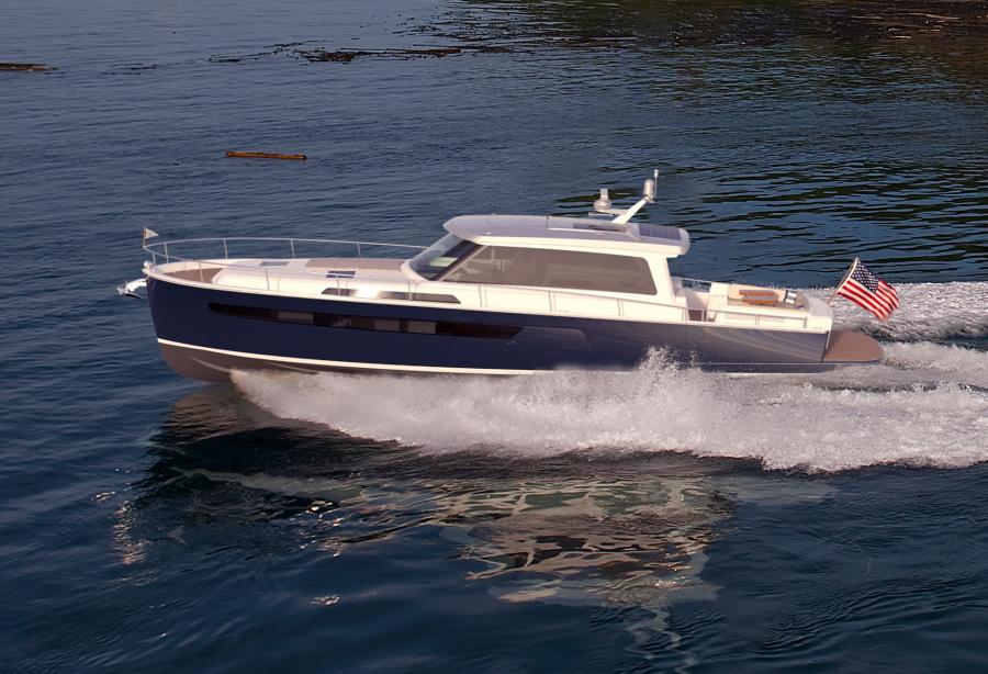 Winch Design Teams Up with Boston Boatworks to Create BB52 Day Cruiser ...