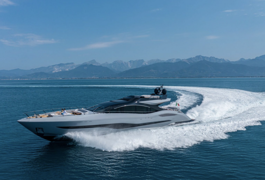 Fifth Mangusta 104 REV Launched in Viareggio - Yacht Harbour
