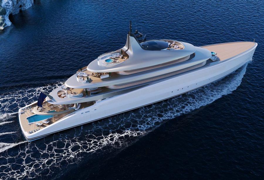 Winch Design Unveils Reverie: 80m Oceanco Simply Custom Superyacht ...