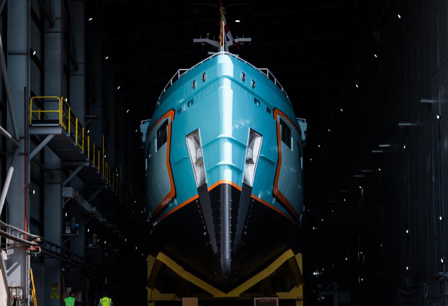 Damen Yachting Launches Second Yacht Support 53: Five Oceans - Yacht ...