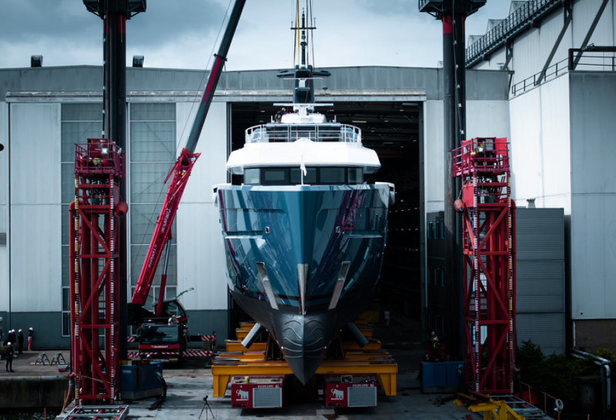 Amels 60 Launched by Damen Yachting - Yacht Harbour
