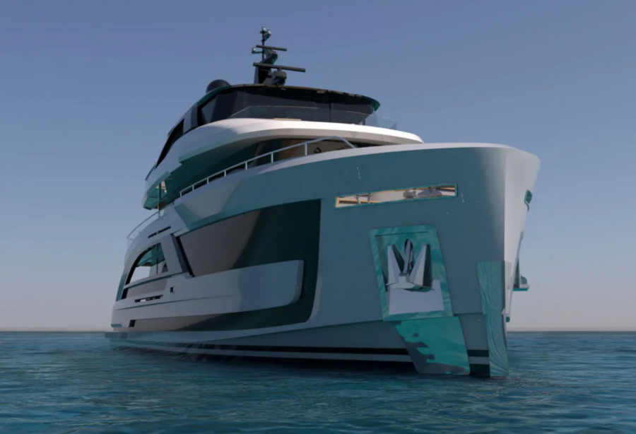 Construction Advances on 32m Custom Explorer Yacht Hanaa - Yacht Harbour