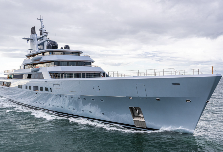 142m Alibaba Completes Sea Trials - Yacht Harbour