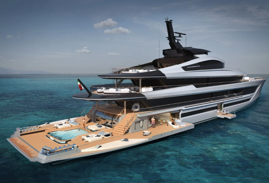 80m Concept Valiant Unveiled by Hydro Tec - Yacht Harbour