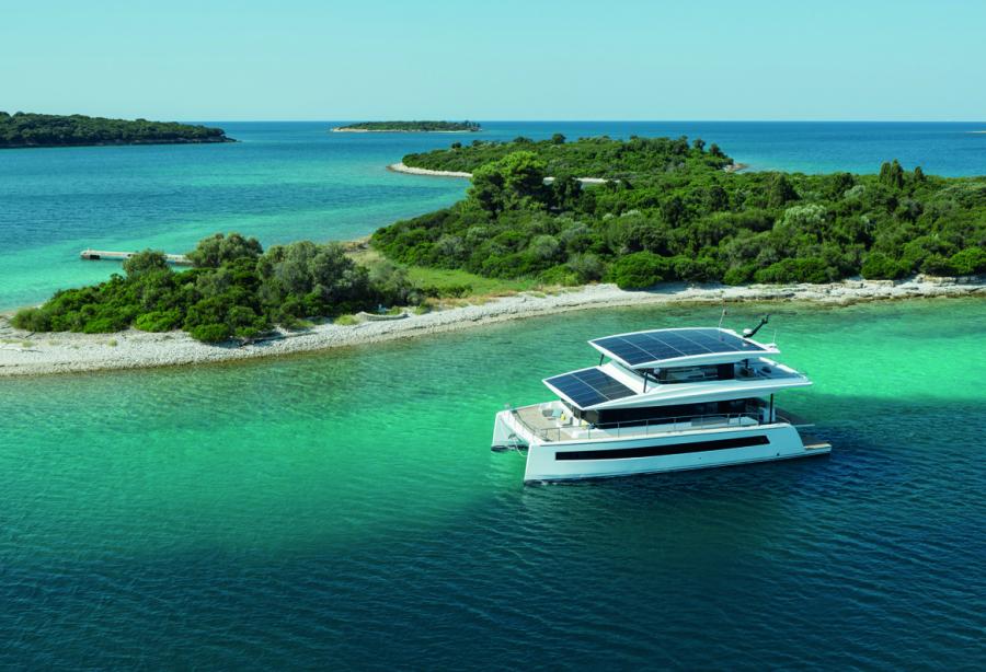 New SY62 3-Deck Open Solar Electric Catamaran to Make US Debut at FLIBS ...