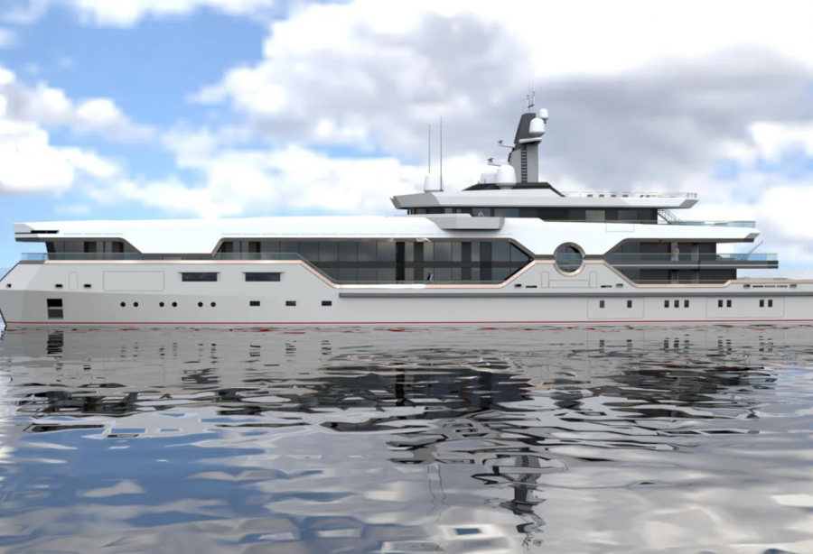 Turkish Designer Reveals 110-meter Superyacht Concept “Grandeur ...