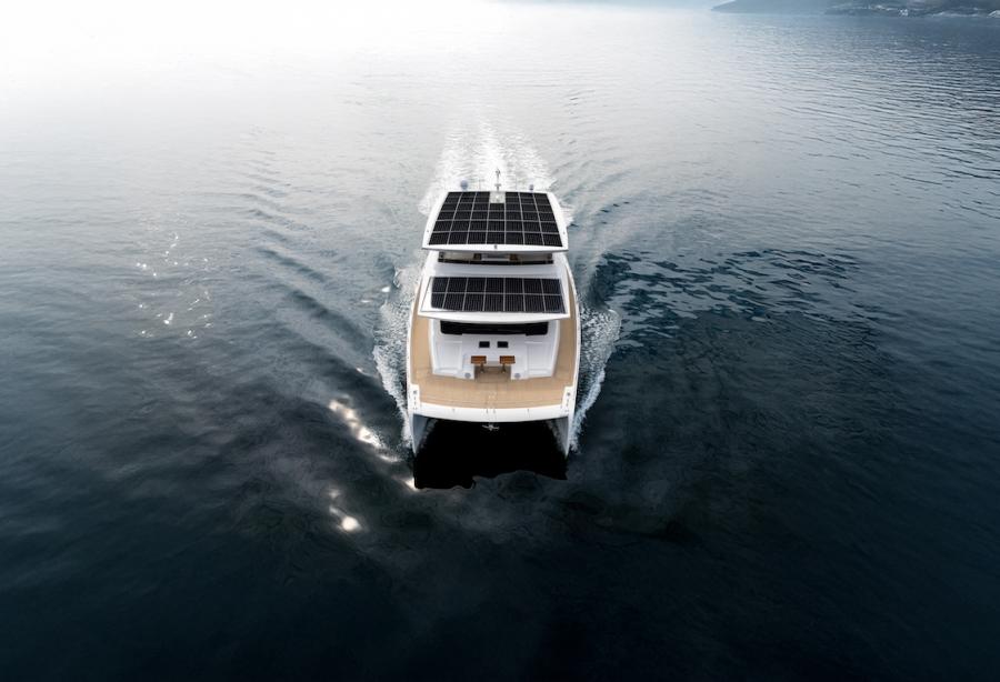 First Images of the Fully-Electric E-Cat 80 Catamaran Revealed by ...