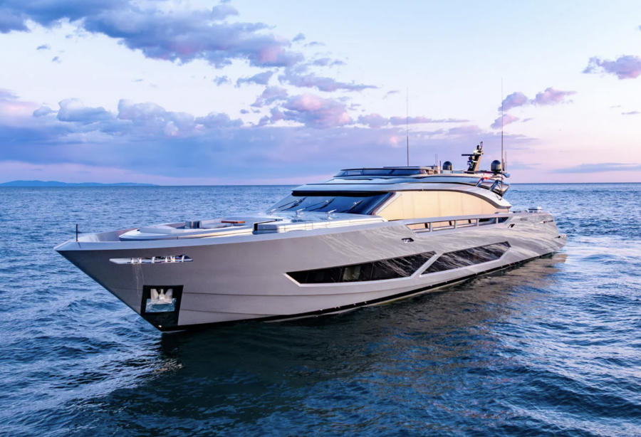 First AB 130 Effe Delivered by AB Yachts - Yacht Harbour